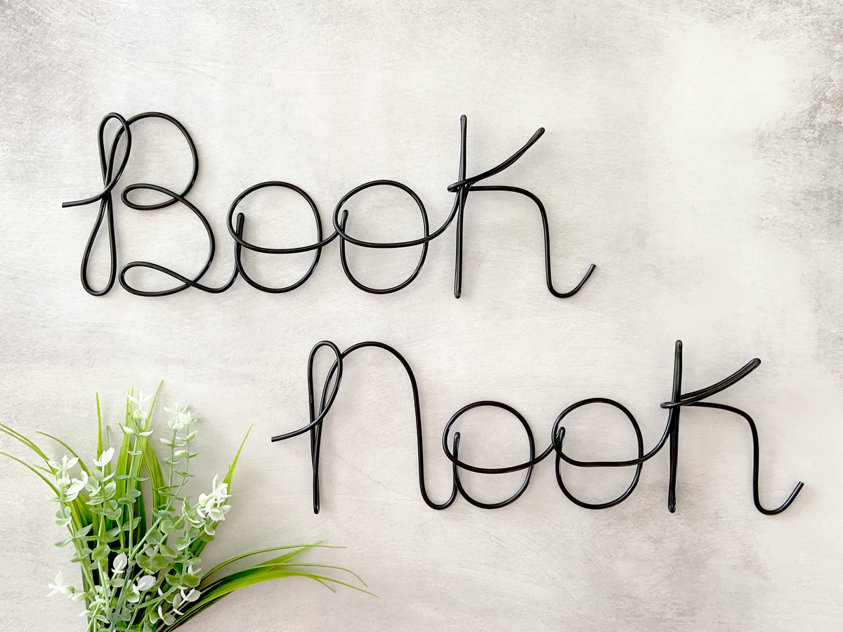 Emini Creations Book Nook Sign