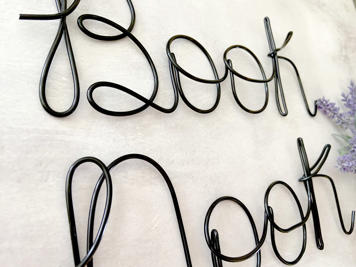 Emini Creations Book Nook Sign